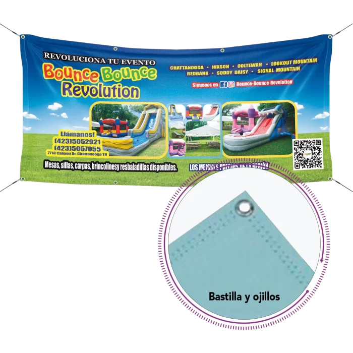 Banner Tamaño personalizado – Bliones